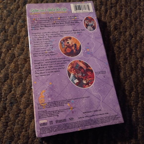 Kid Vision | Media | Vintage 995 Kathie Lees Rockin Tots Cafe Sealed Vhs Childrens Kids Show ...
